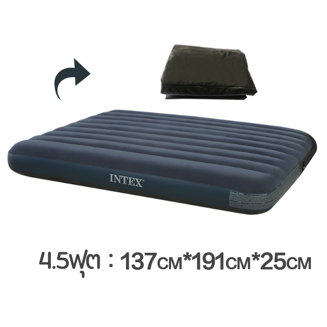 INTEX Camping Mattress Queen Twin Air Mattress Height 10 , Inflatable ...