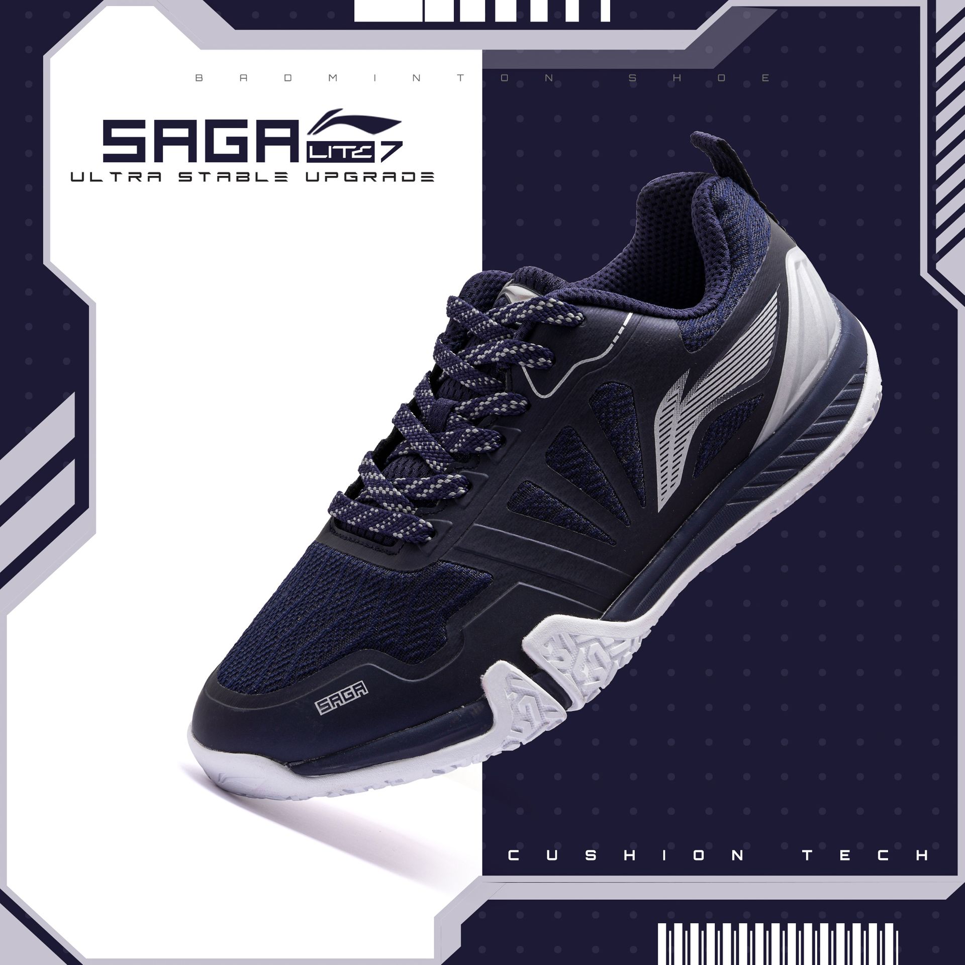 [ผ่อน 0%]รองเท้าแบดมินตัน SAGA LITE | Lazada.co.th