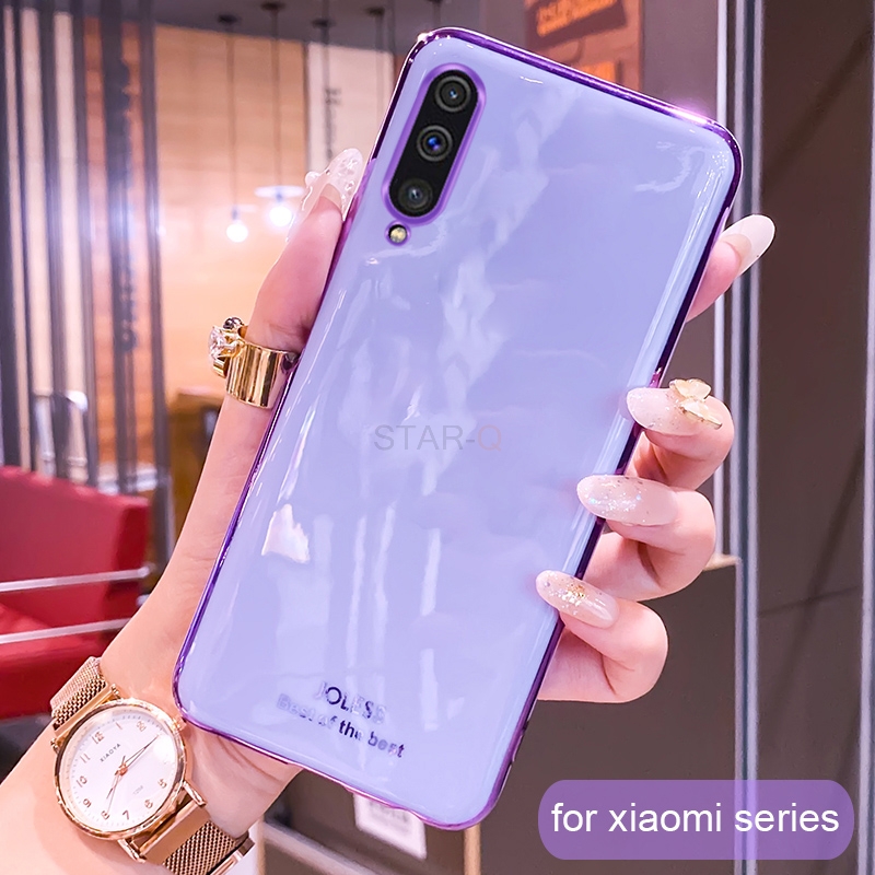 Luxury Plating Glossy Mirror Phone Case On For Xiaomi Mi 10 9 10t Lite ...