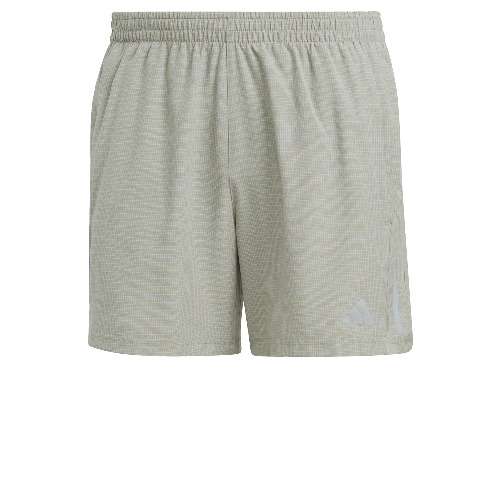 adidas วิ่ง กางเกงขาสั้น Own the Run Heather ผู้ชาย สีเขียว HR6616 ...