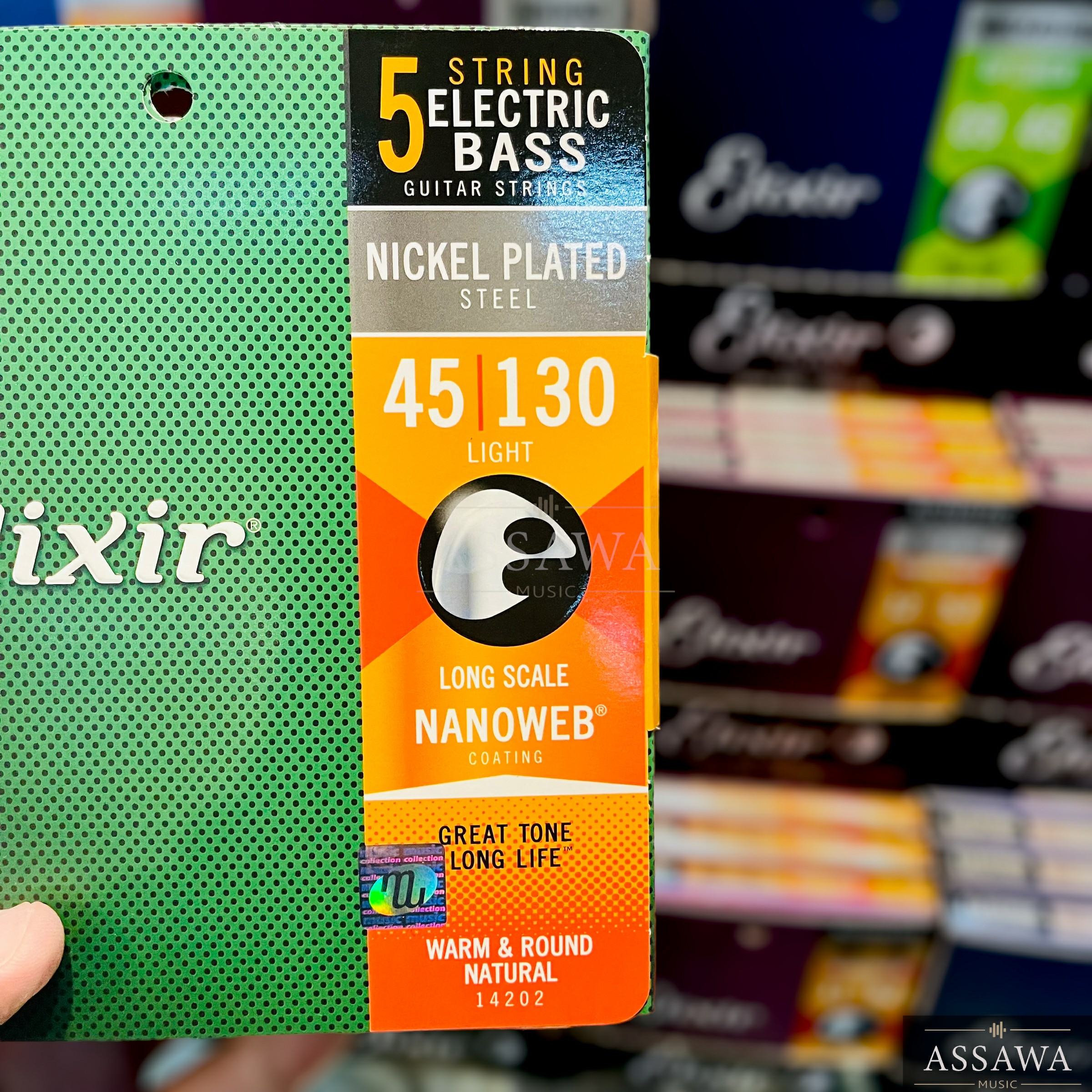Elixir สายเบส 4 สาย 5 สาย เคลือบกันสนิม ของแท้ Electric Bass String ...