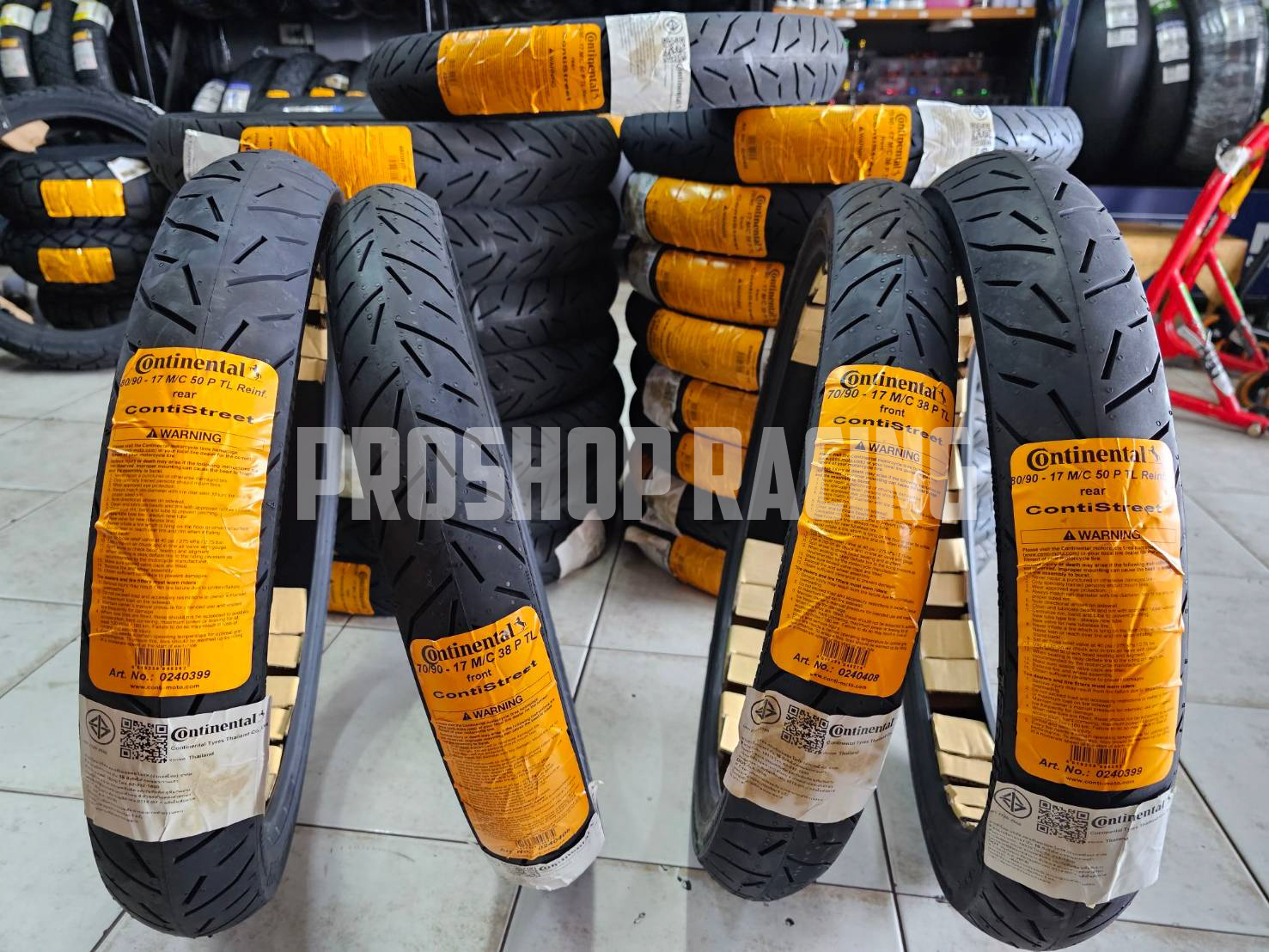 ยาง Continental Conti Street ขนาด 70 80 ขอบ 17 สำหรับ wave wave110i ...