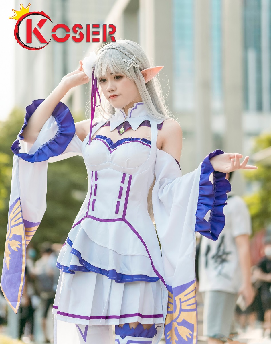 LXYH- COSER KING ReLife in a different world from zero Emilia Cosplay ...