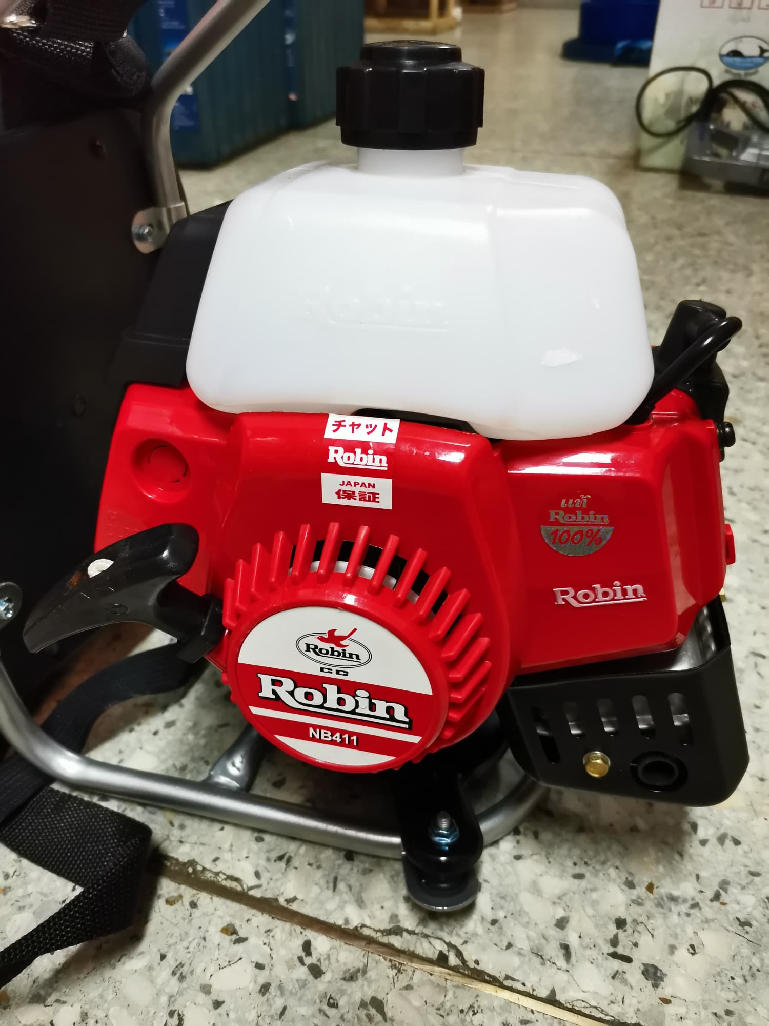 เครื่องตัดหญ้าโรบิ้น (Robin) NB411 ข้ออ่อน ของแท้100%ลิขสิทธิ์จากประเทศ ...