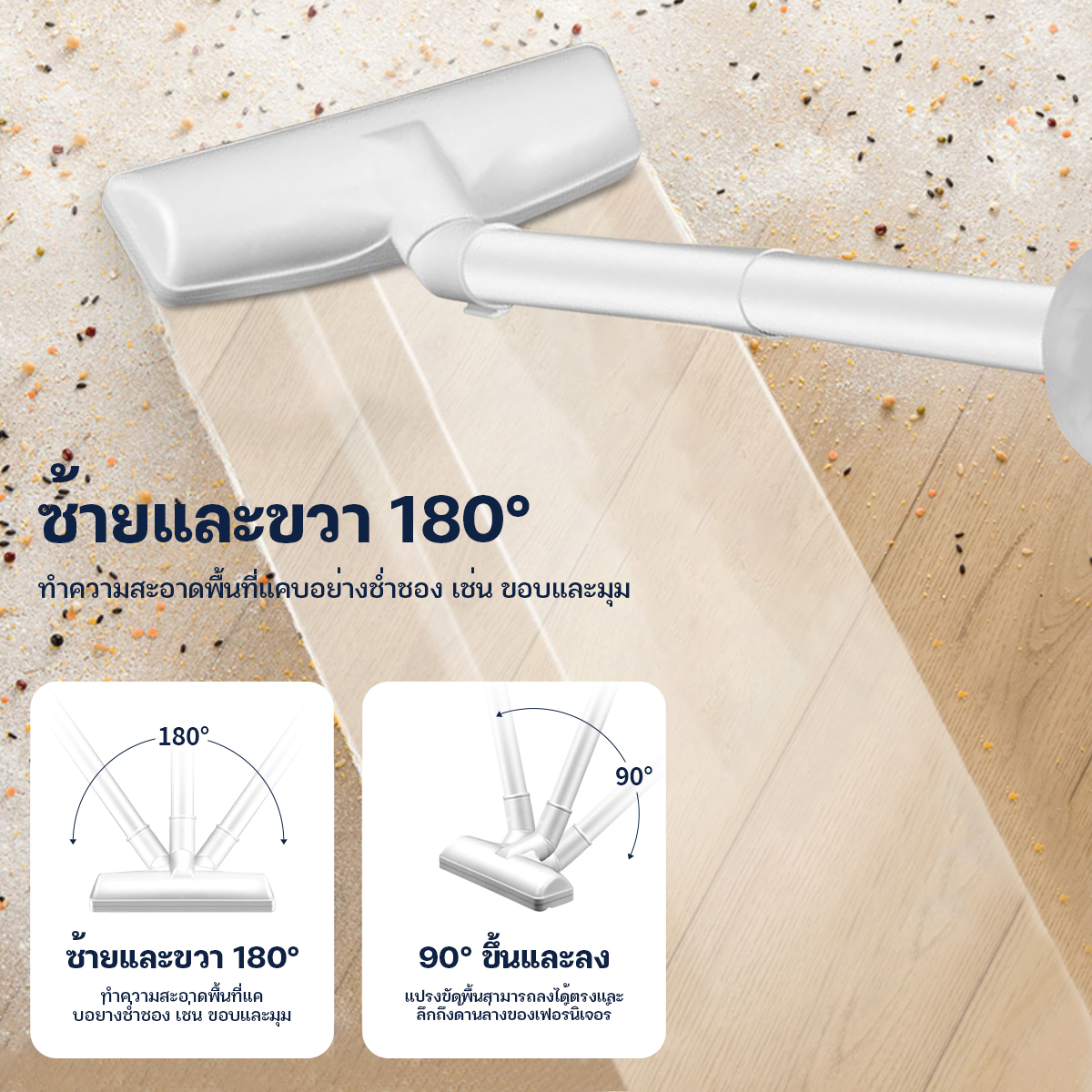 FEILI เครื่องดูดฝุ่น ใน บ้าน เครื่องดูดฝุ่นแบบพกพา vacuum cleaner ...