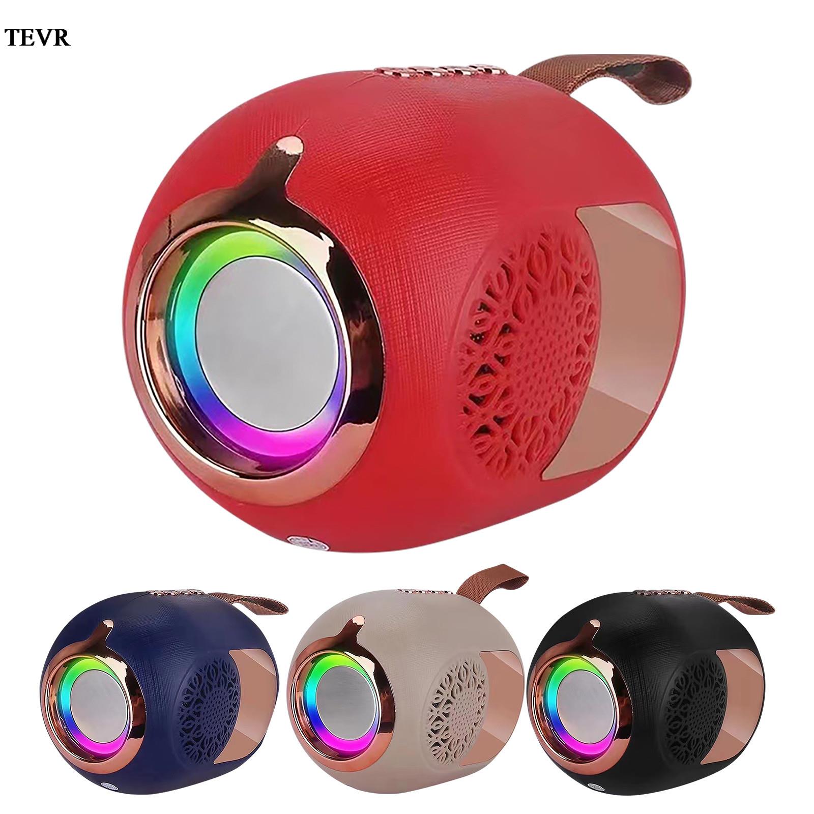 s Bluetooth Speaker Portable Mini Card Audio Colorful Light Speaker 360 ...