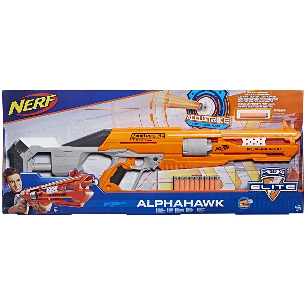 ปืนเนิร์ฟ Nerf รุ่น NERF N-Strike Elite AccuStrike Series AlphaHawk ...