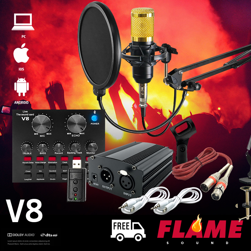 Max1การ์ดเสียง V8 ซาว์นการ์ดแปลงสัญญาณเสียง V8 Live Stream audio ...