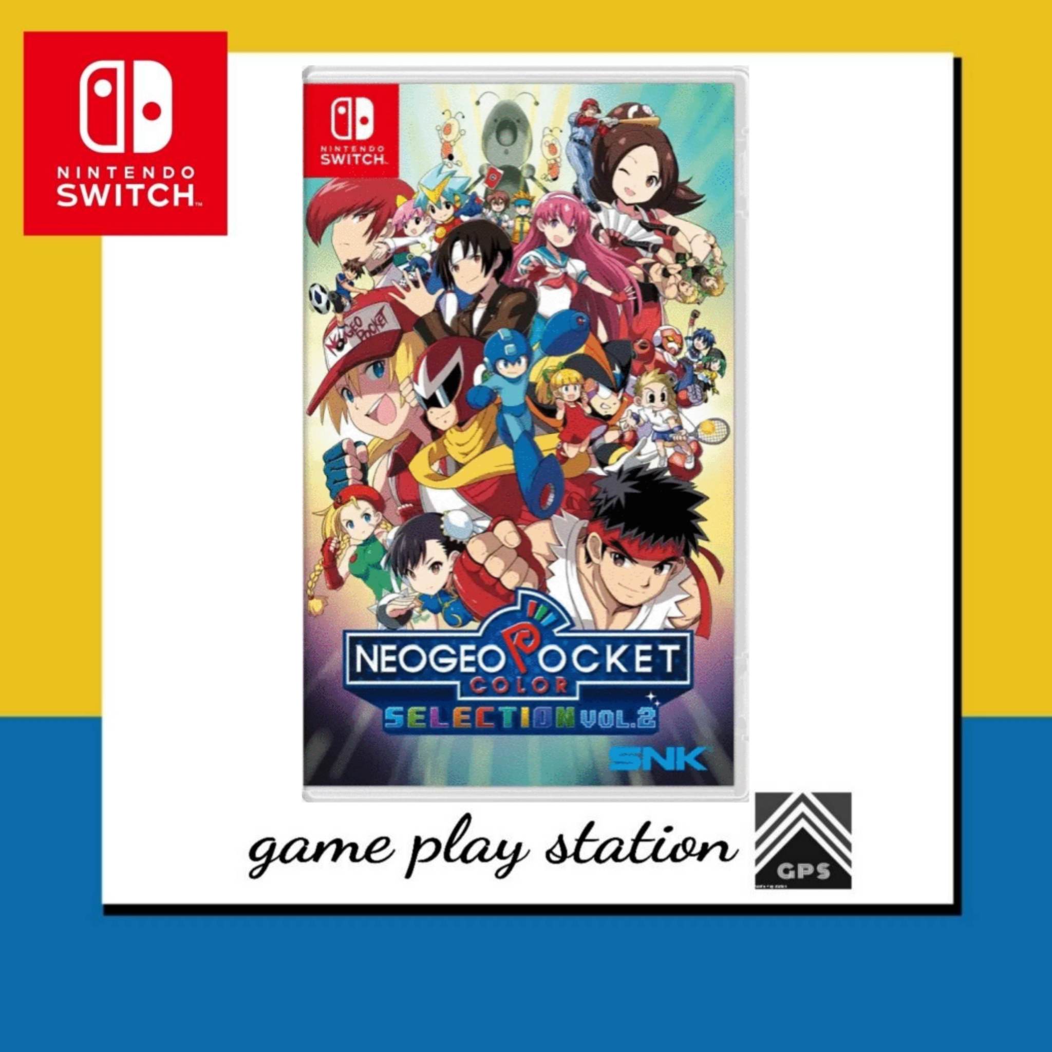 nintendo switch neogeo pocket color selection vol.2 ( english zone 3 ...