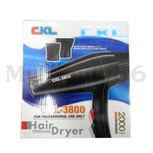 Mybeauty66 ไดร์เป่าผม CKL รุ่น CKL-3800 ที่เป่าผมปรับระดับแรงลมได้ ปรับลมร้อน-เย็น สินค้ามี มอก. ...