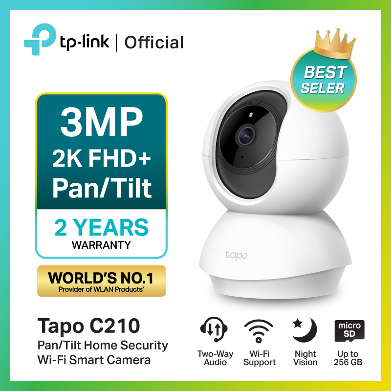 TP-Link Tapo C200 2 ล้านพิกเซล / 2K Tapo C210 3 ล้านพิกเซล IP Camera WiFi Camera กล้องวงจรปิด ...