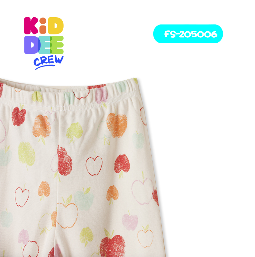 Apple girls pajamas - Kiddee Crew - ThaiPick