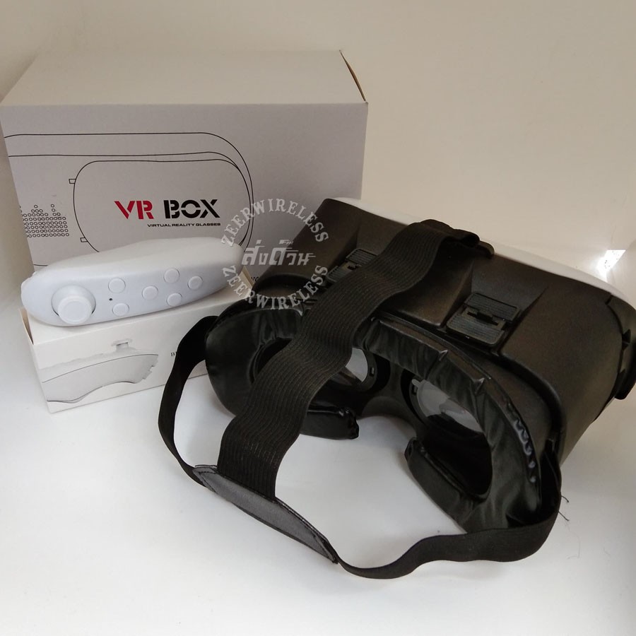 VR Box 2.0 VR Glasses Headset แว่นVR 3D จอยเกมส์ไร้สาย Joy Stick - CHOW ACCESSORY - ThaiPick