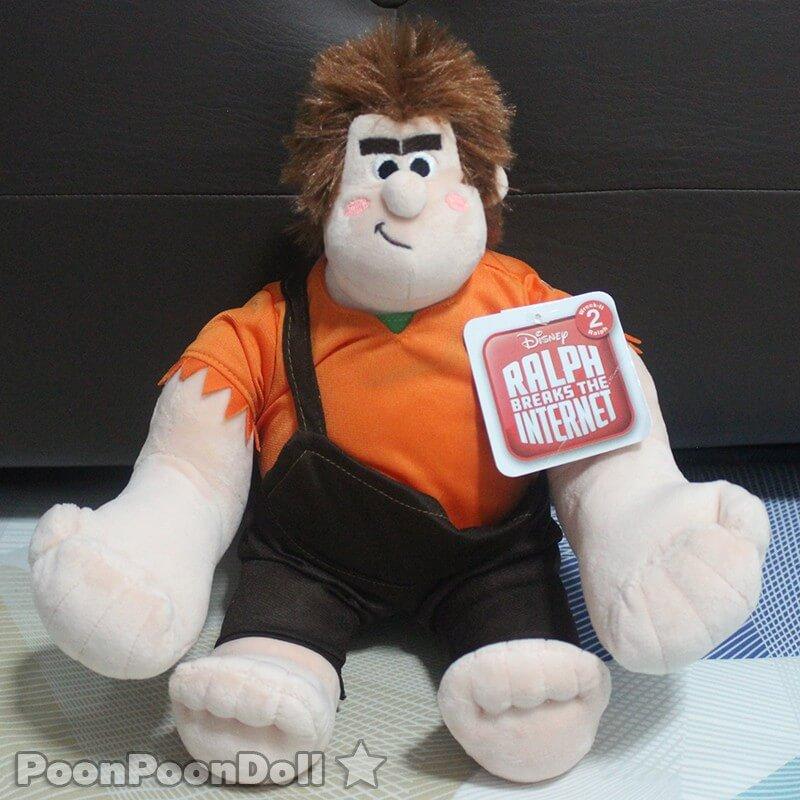 ตุ๊กตา Ralph ตุ๊กตา Wreck-it Ralph ตุ๊กตา ราล์ฟ (ขนาด 9 นิ้ว) ตุ๊กตารา ...