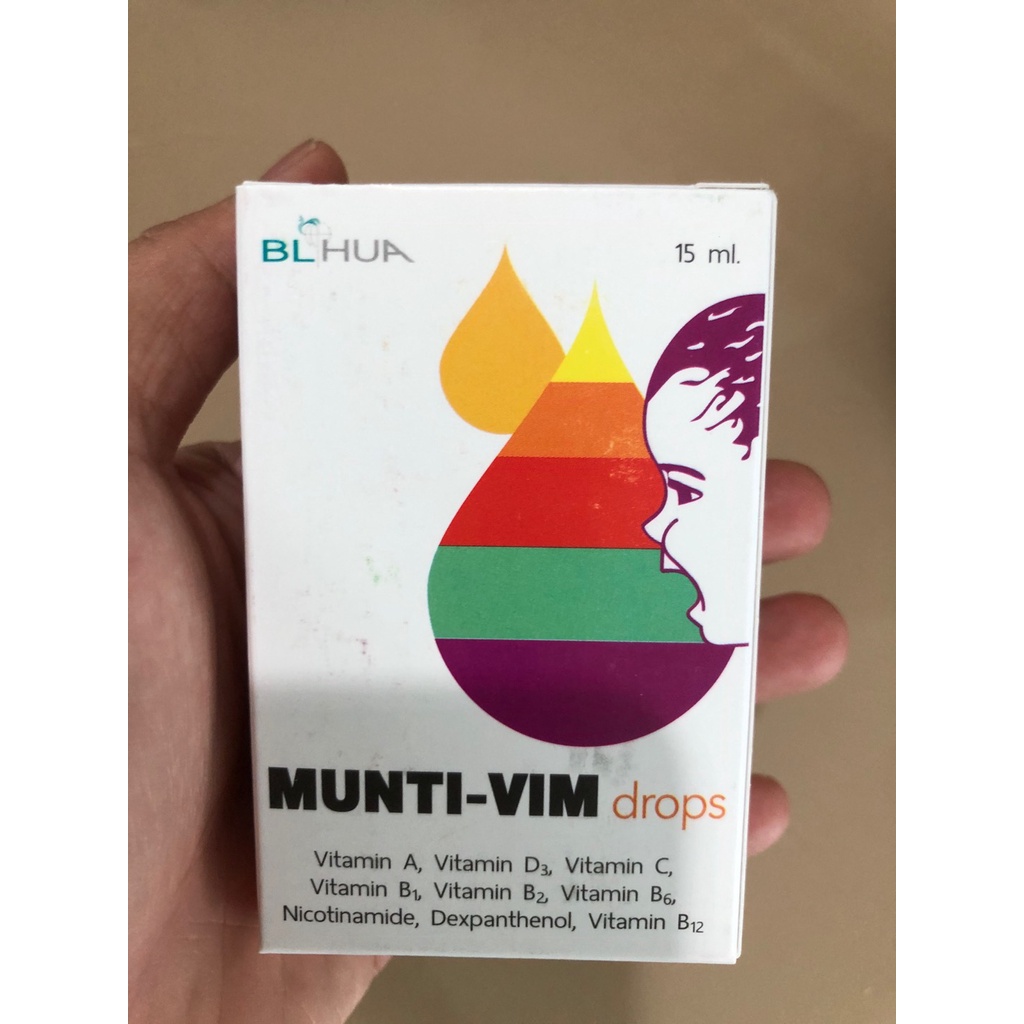 พร้อมส่งMULTI-VIM DROP 15 ML วิตามินรวมช่วยเจริญอาหาร วิตามินรวม บำรุง ...