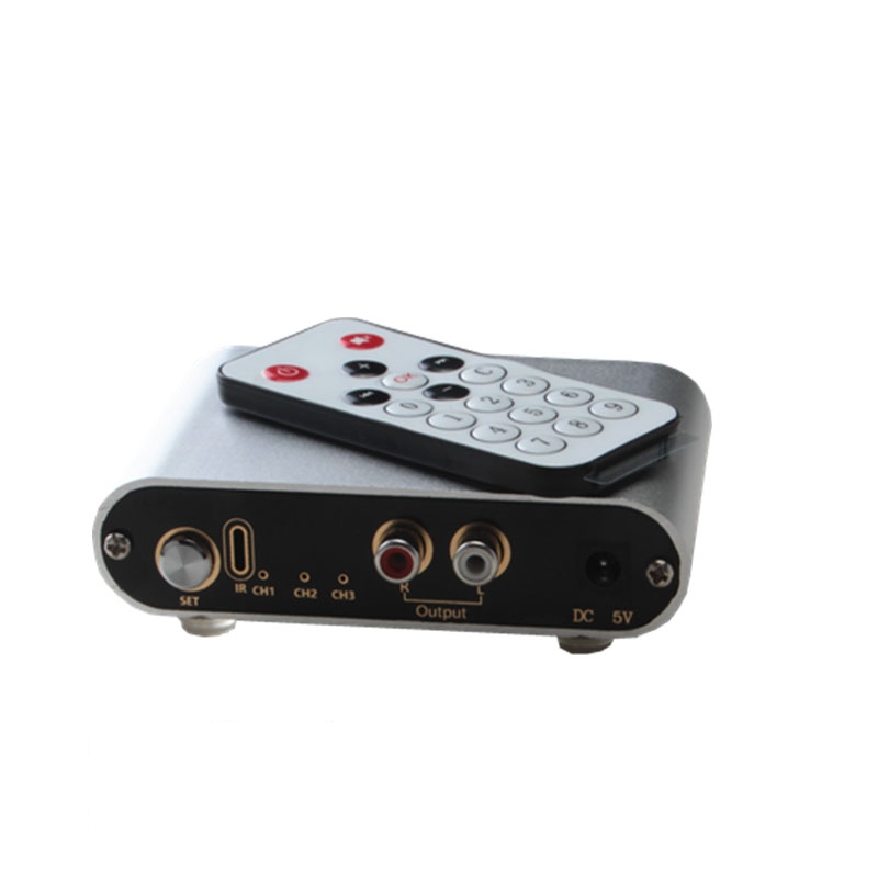 Two-way 3 Port Input 1 Output 1 Input 3 Output RCA Audio Input Signal ...