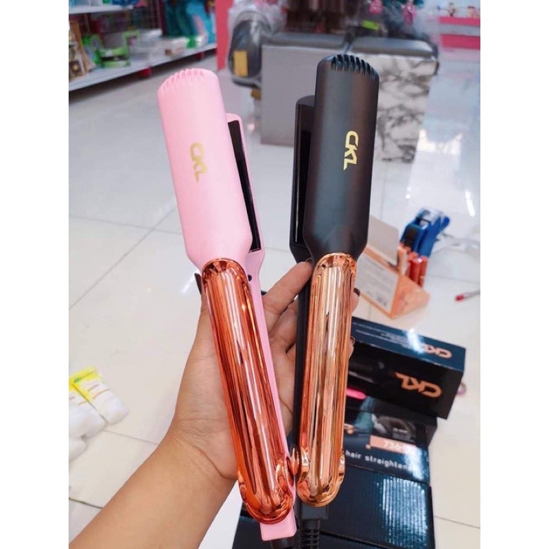 ถูกสุด!! ส่งkerry CKL736-3 เครื่องหนีบผม ถนอมผม ที่หนีบผม เครื่องรีดผม สามารถหนีบตรง ม้วนลอน ทำ ...