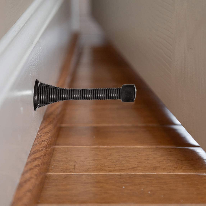 12Pcs Spring Door Stops 3 Flexible Heavy Duty Spring Door Stopper with ...