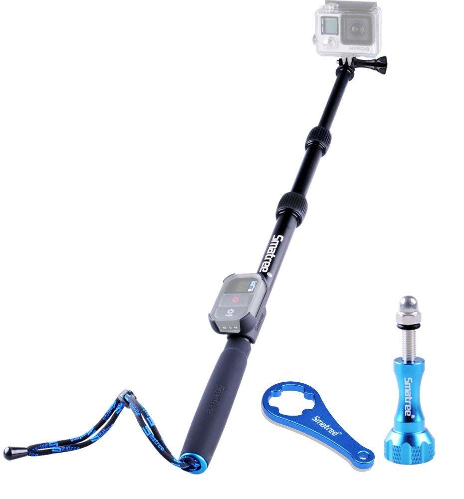 Smatree SmaPole S2 Gopro Handheld Pole integrated with Tripod Mount ...