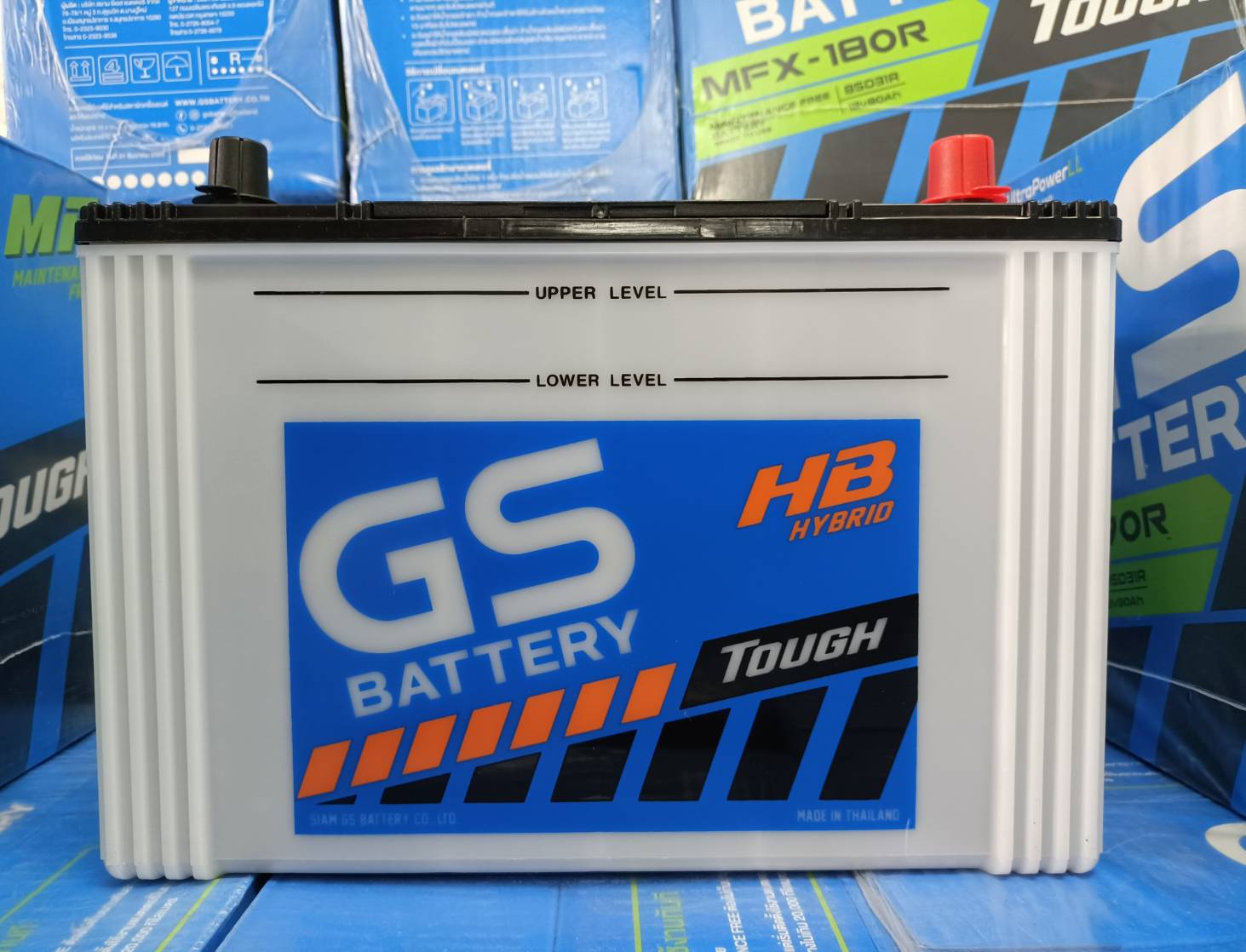 แบตเตอรี่รถยนต์ GS รุ่น EX120L/R จัดส่งฟรีทั่วประเทศ 12V 80Ah แบตเตอรี่ชนิดน้ำ - BATTMANN ...