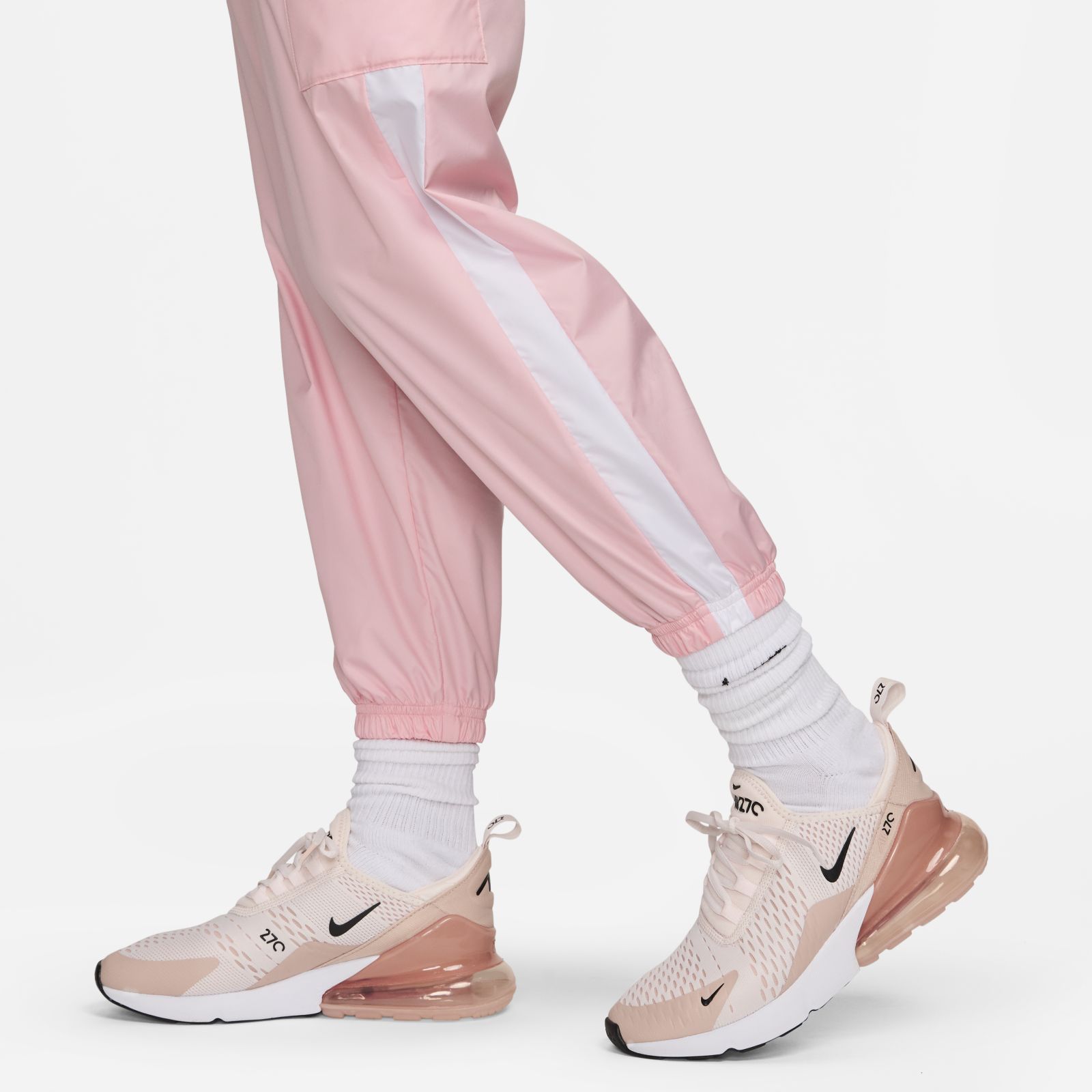 Nike Womens RPL Essential Woven MR Joggings Shorts - Med Soft Pink ...