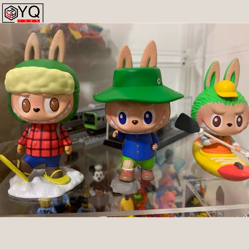 กล่องจุ่ม LABUBU The Monster Camping น่ารักๆมากมี 12 เเบบให้จุ่ม ...