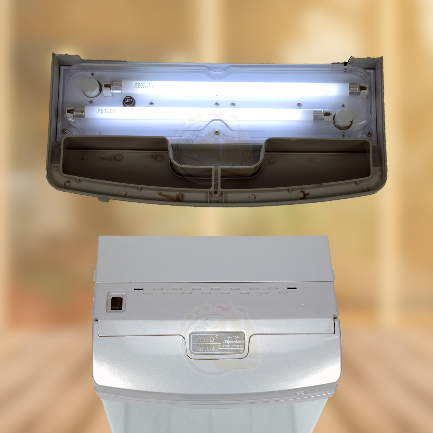 ตู้ปลานาโน JEBO R338 อุปกรณ์ครบพร้อมใช้ 4 in 1 (สีเงิน) - SNC FISHSHOP ...