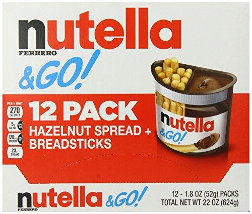 Nutella Go Nutella Stick 1 แพ็ค 12 ชิ้น ชิ้นละ 52 กรัม หมดอายุ 1222 ...