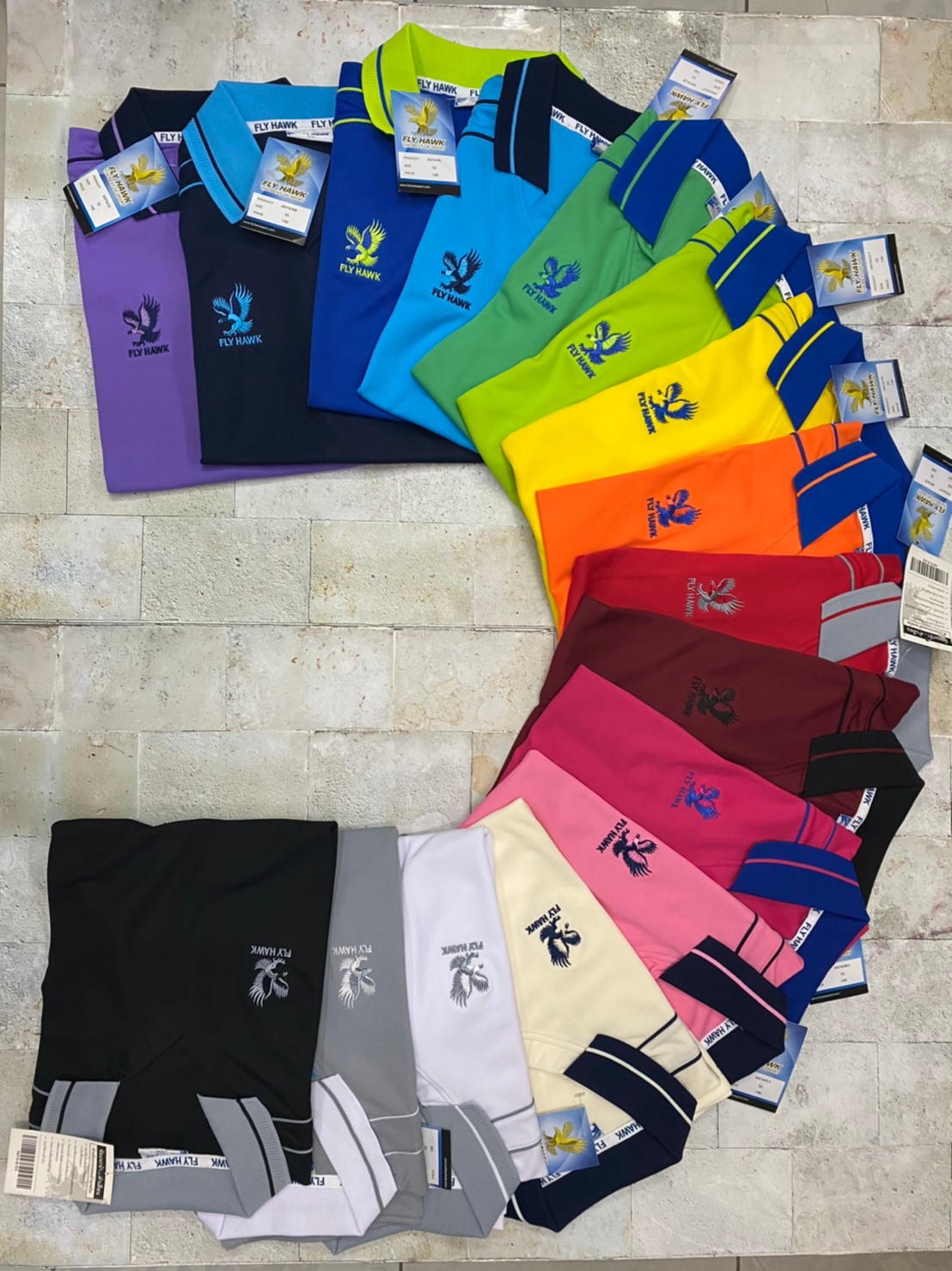 กางเกงกีฬาขาสั้นฟลายฮอว์ค (FLY HAWK) - Pachock Shop - ThaiPick