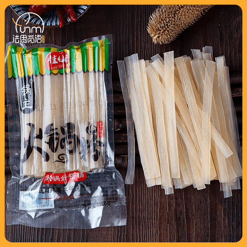 Fasimiyu เส้นหนึบ เส้นมันเทศ เส้นเผือกหม้อไฟ เส้นมันหวาน เส้นสุกี้จีน หนานุ่มเคี้ยวหนึบอร่อย ...