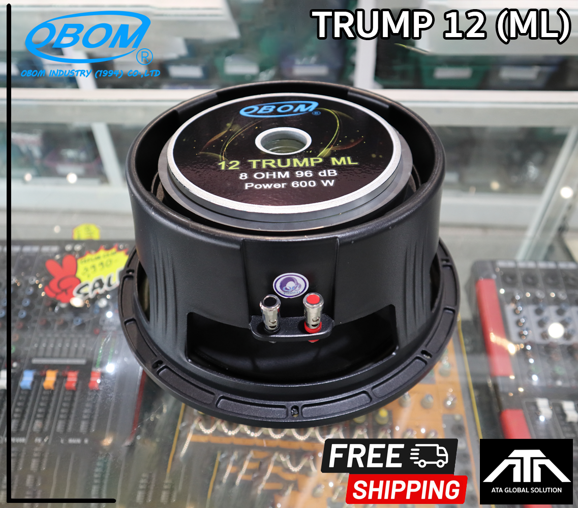 OBOM TRUMP 12 ดอกลำโพง 12 นิ้ว OBOM TRUMP12 600 วัตต์ โครงหล่อ โอบอ้อม ...