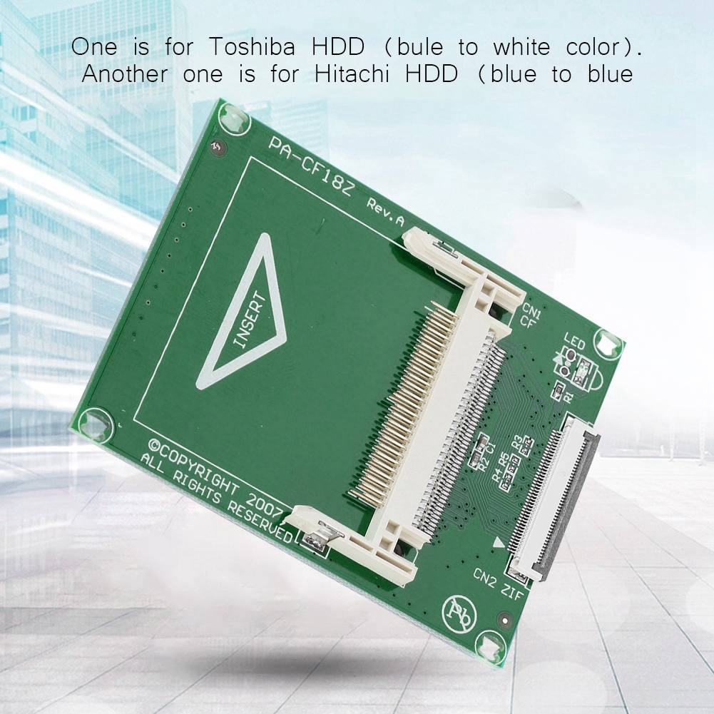 ทนทาน Cf To Zif/Ce Cf Adapter Mini-Itx โน้ตบุ๊คแล็ปท็อปเน็ตบุ๊กโหมด Dma ...