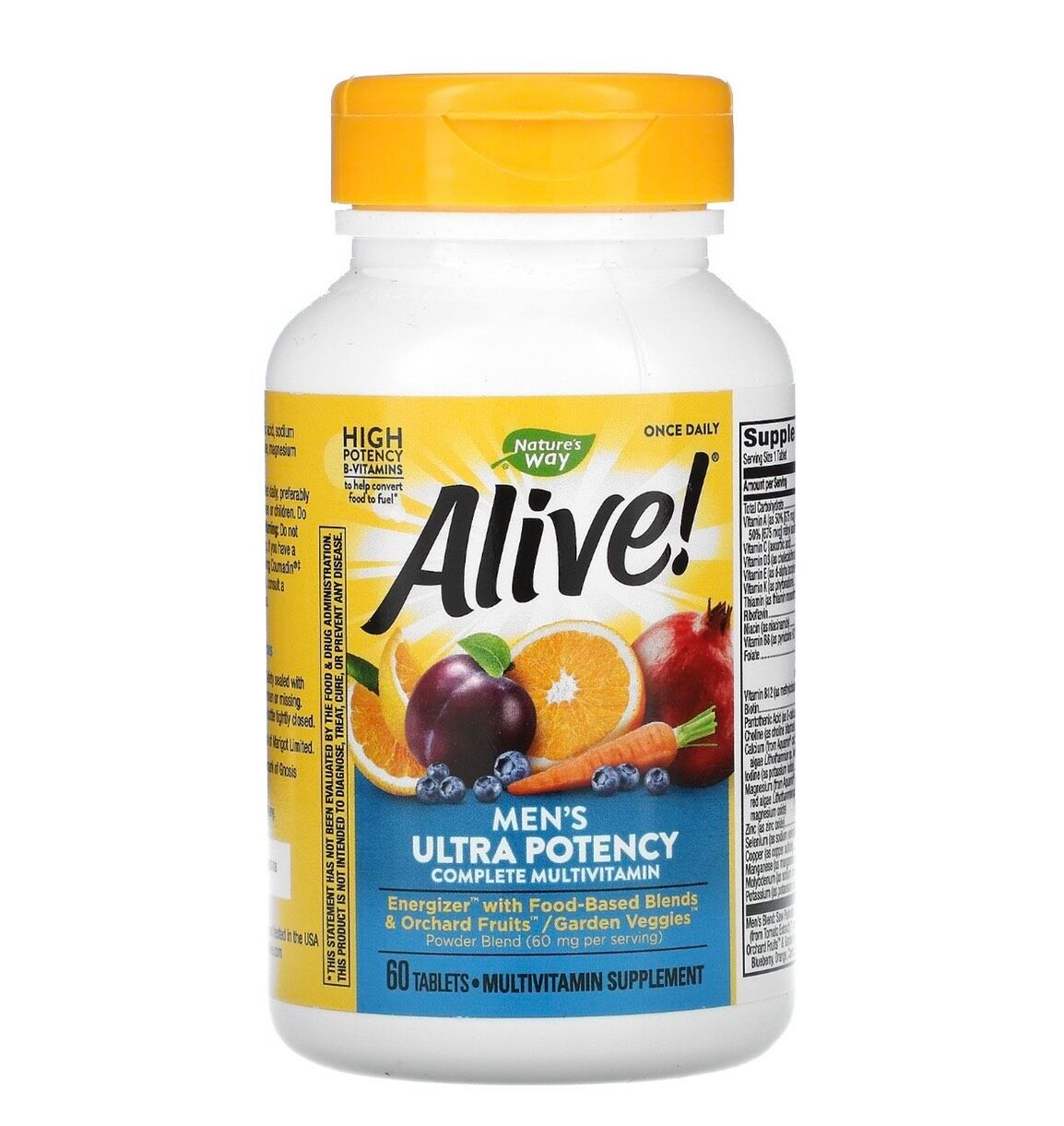 [exp2023] วิตามินรวมสำหรับผู้ชาย Nature's Way Alive! Men's Ultra ...