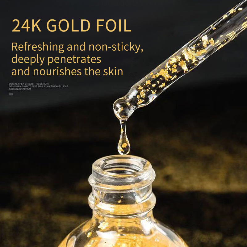 24K Essence Hyaluronic Acid Original Solution 24K pure gold essence ให้ ...