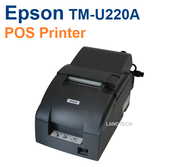 Epson TM-U220A/B POS Printer เครื่องปริ้นใบเสร็จ | Lazada.co.th