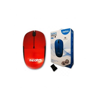 MELON Silence Wireless Mouse รุ่น MM-176 - (สีแดง) - Littledragon2 ...