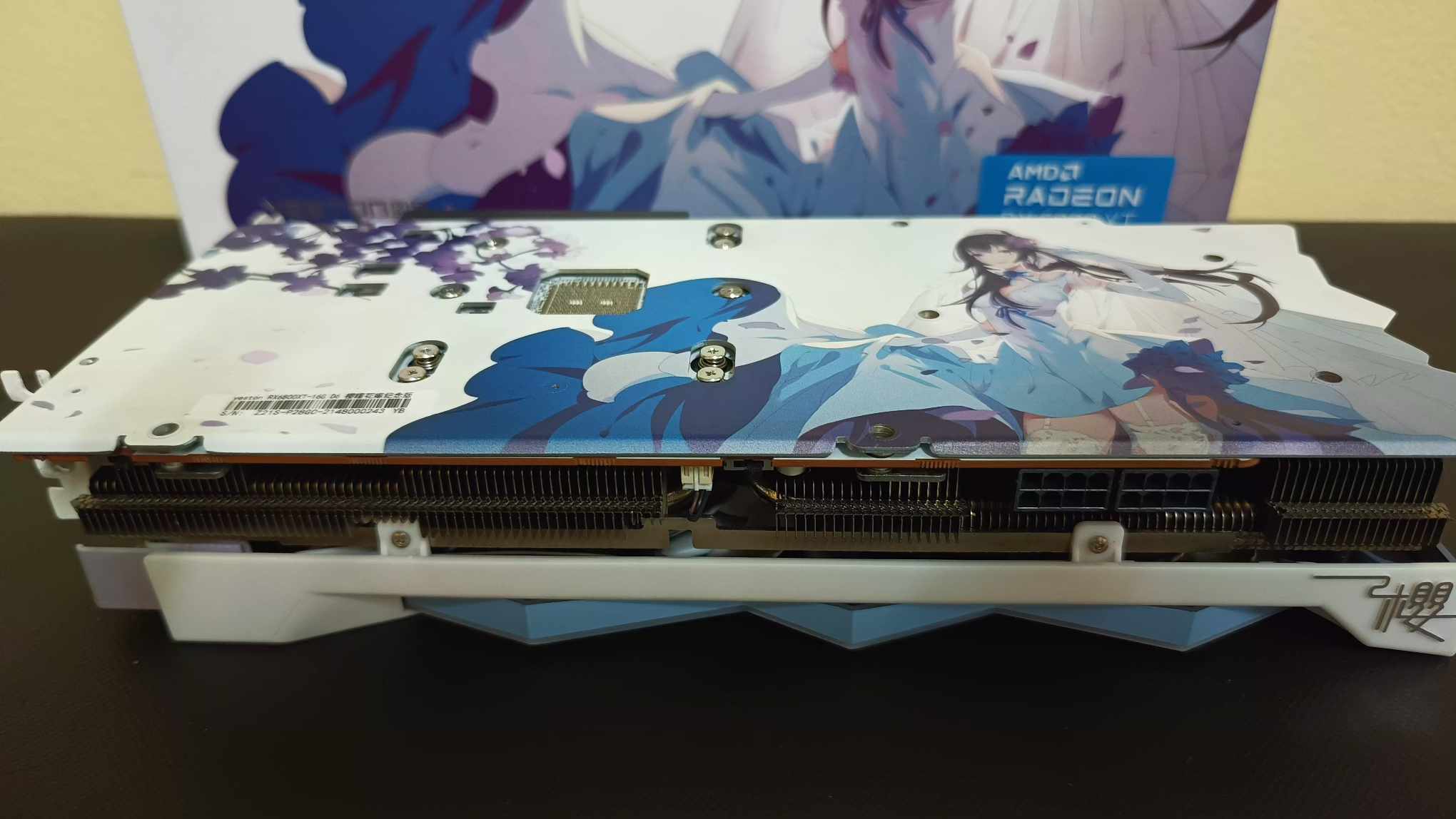 RX 6800XT 16GB Yeston Radeon SAKURA HITOMI Waifu Edition มือสอง ประกัน ...