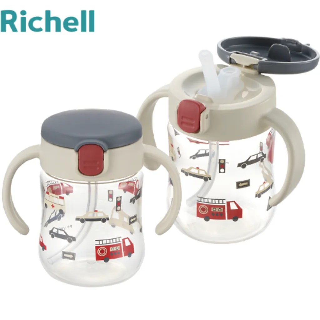 แก้วหัดดื่ม กระติกน้ำรุ่น TLI Richell หลอดสเต็ป 2 - Lookmoo Baby Shop ...