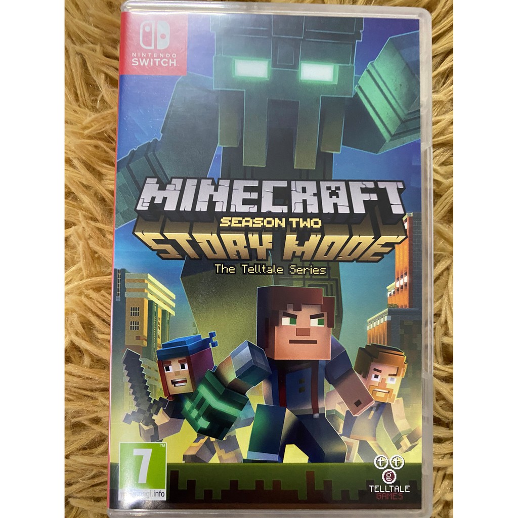มือ2 Nintendo Switch Minecraft Story Mode Season Two แผ่นเกม มือสอง