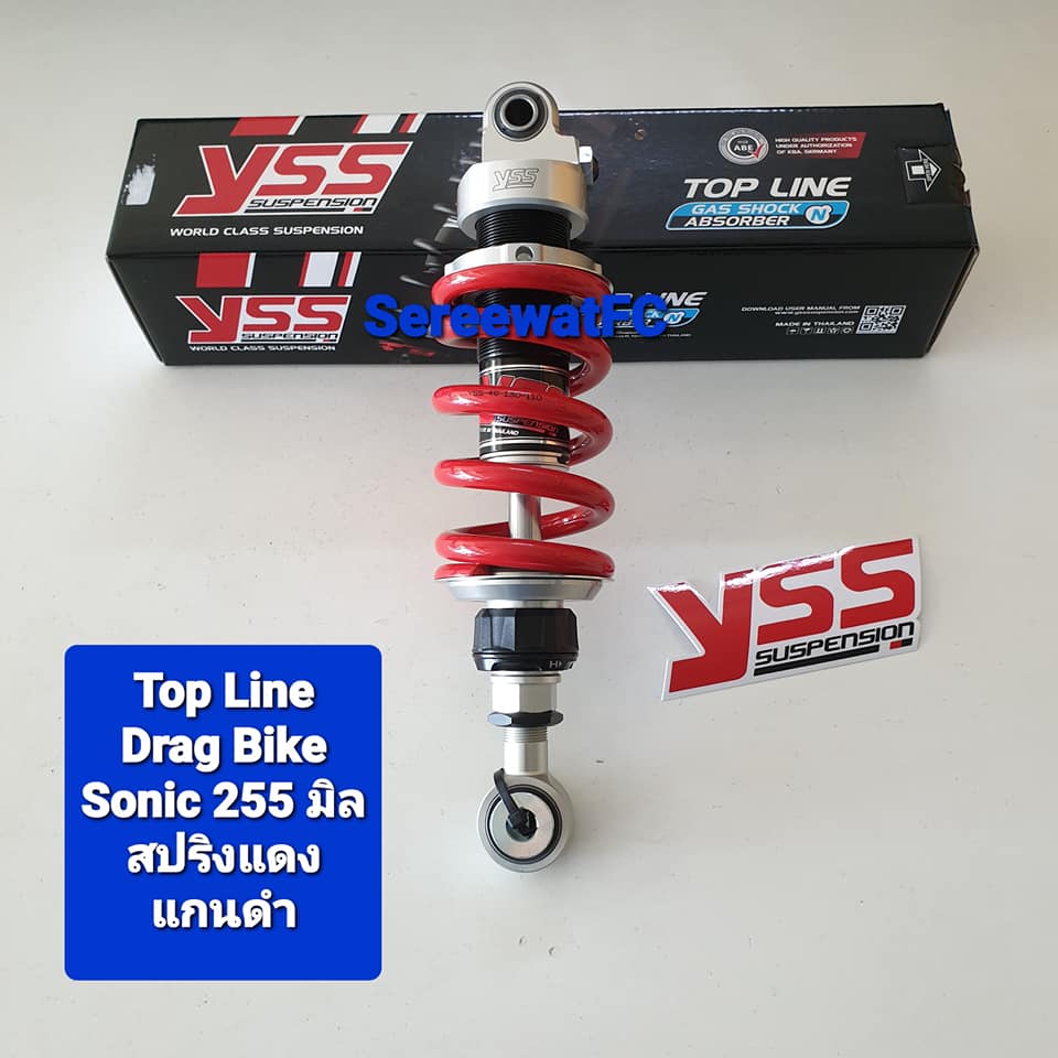 โช๊คหลังSONIC,โช๊คหลังแต่ง สำหรับ SONIC ทุกปี,DASH โช้คหลัง YSS รุ่น G-SERIES MO302-255T-04-858 ...