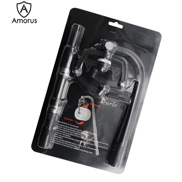 Amorus Fishing Line Spooler Winder Reel Spool Spooling Station System ...