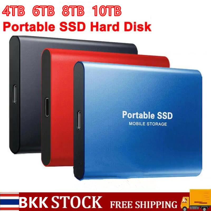 สินค้ามีพร้อมส่งราคาต่ำสุดออนไลน์ 4TB6TB8TB Mobile Hard Disk Type C ...