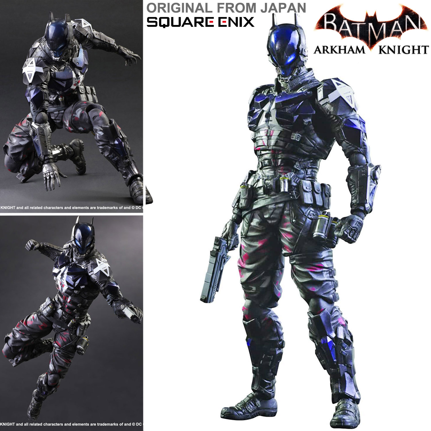 Model โมเดล ของแท้ 100% Square Enix Play Arts Kai จากเกมดัง Batman ...
