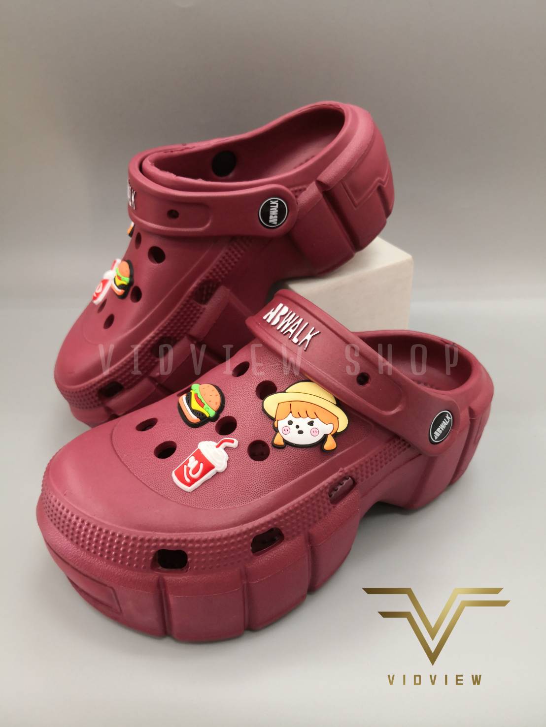 VIDVIEW ลดสนั่น รองเท้าหัวโต Abwalk 539W เบอร์ 36-41 รองเท้าผู้หญิง ...