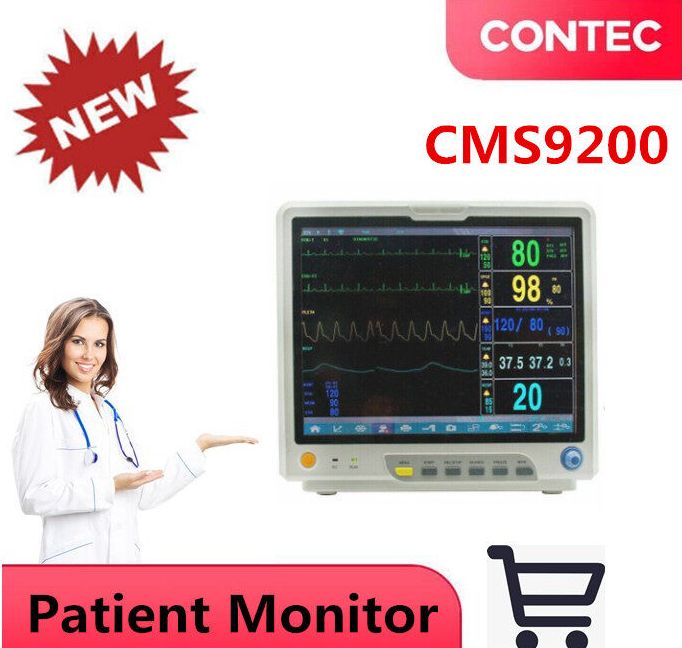 CONTEC CMS9200 Patient Monitor เครื่องติดตามสัญญาณชีพ เครื่องวัดชีพจร ...