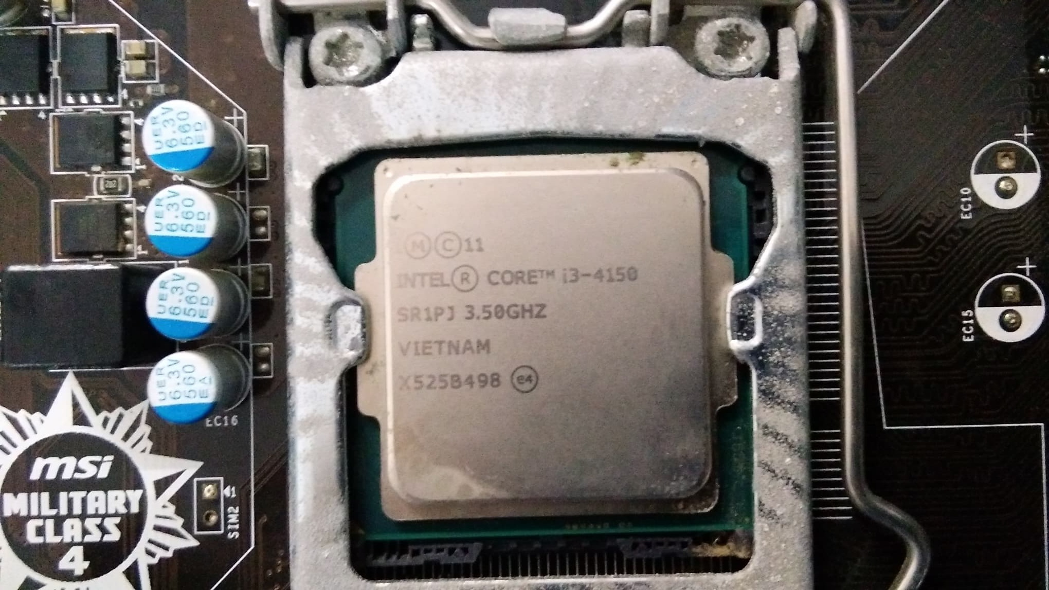 เมนบอร์ด Mother Board MSI H81M-P33 Intel 1150 ++((CPU CORE i3 4150)) ราคารวม CPU ไม่ขายแยก ...