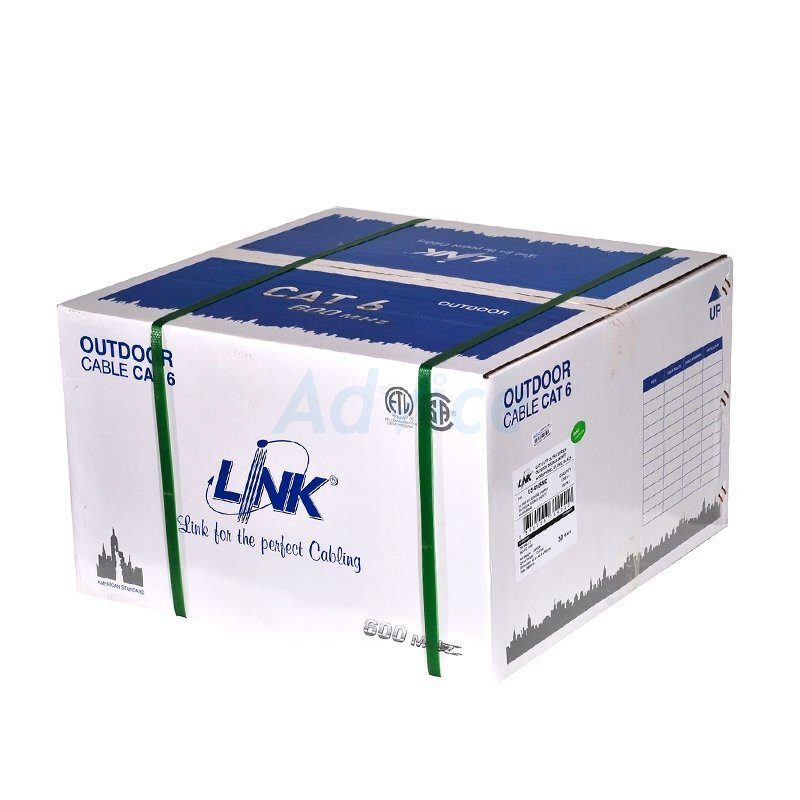 CAT6 UTP Cable (305m/Box) LINK (US-9106MD) Outdoor Sling - CPU2DAY ...