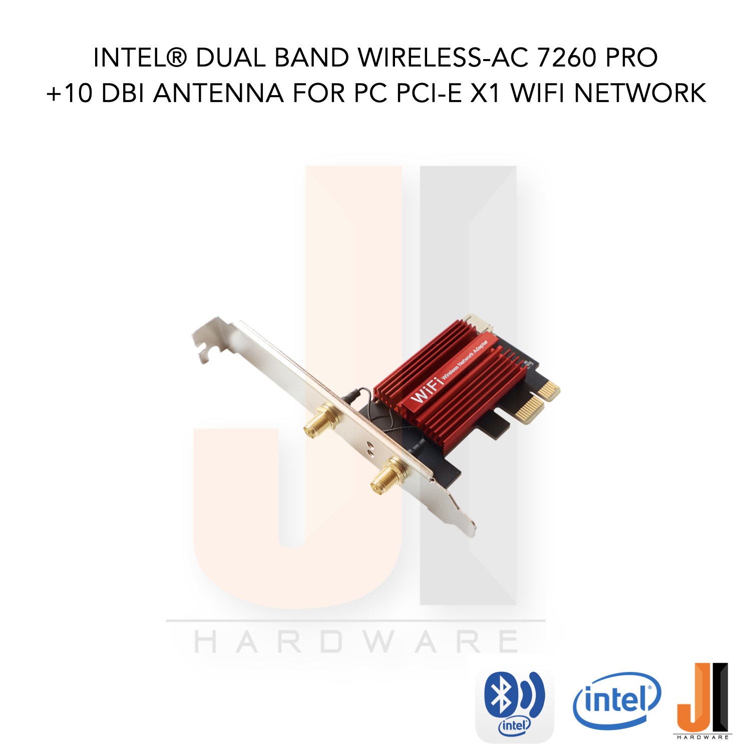 Intel Dual Band Wireless-AC 7260 Pro PCI-e x1 wifi network wireless lan bluetooth v.4.0 dual ...