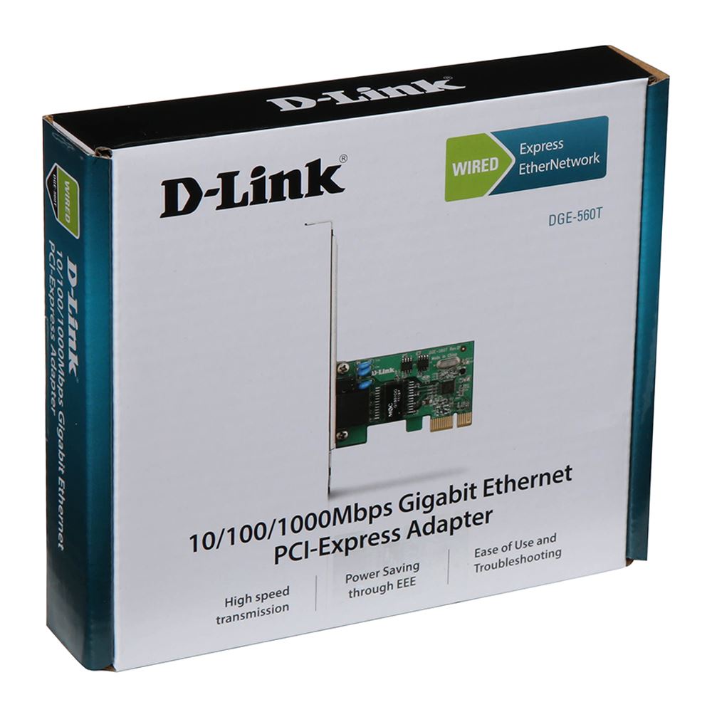 D-Link DGE-560T PCI Express Gigabit Ethernet Adapter การ์ดแลน ของแท้ ประกันศูนย์ไทย Limited ...