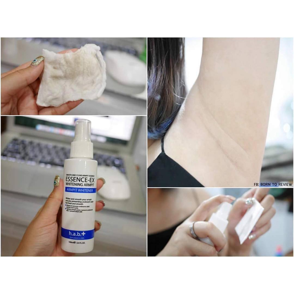 [Exclusive] ESSENCE-EX Whitening Armpit (100 ml.) สเปรย์รักแร้ขาวตัวดัง ...